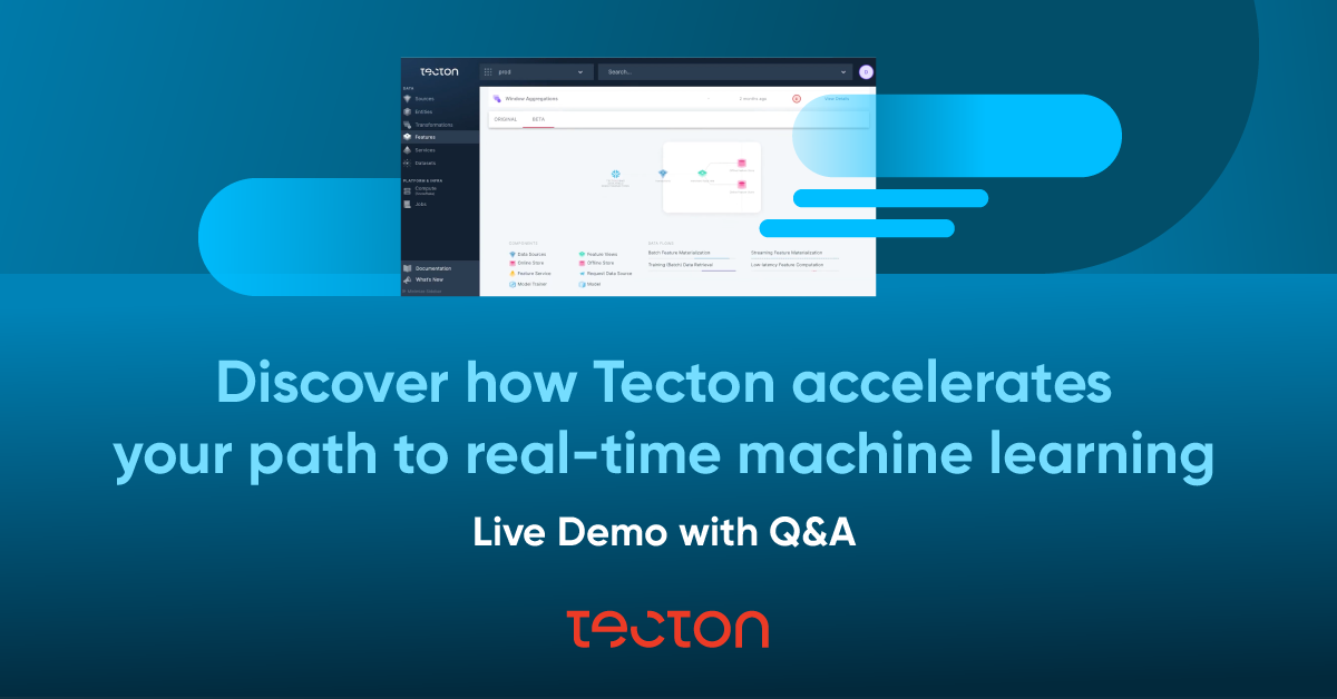 Feature Platform Live Demo | Tecton