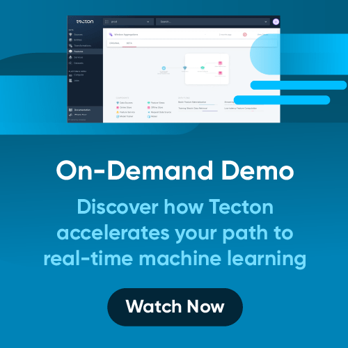 What Is Real Time Machine Learning Tecton