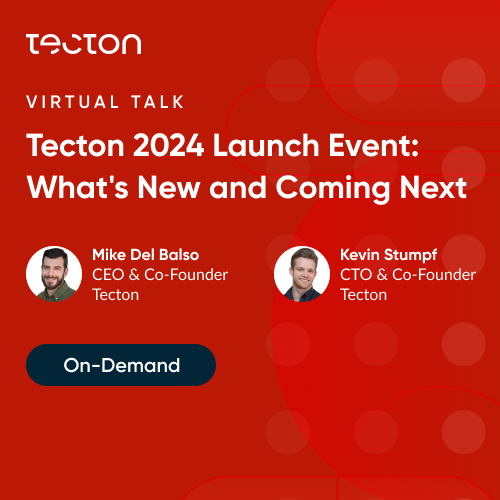 Introducing Tecton 1.0 | Tecton