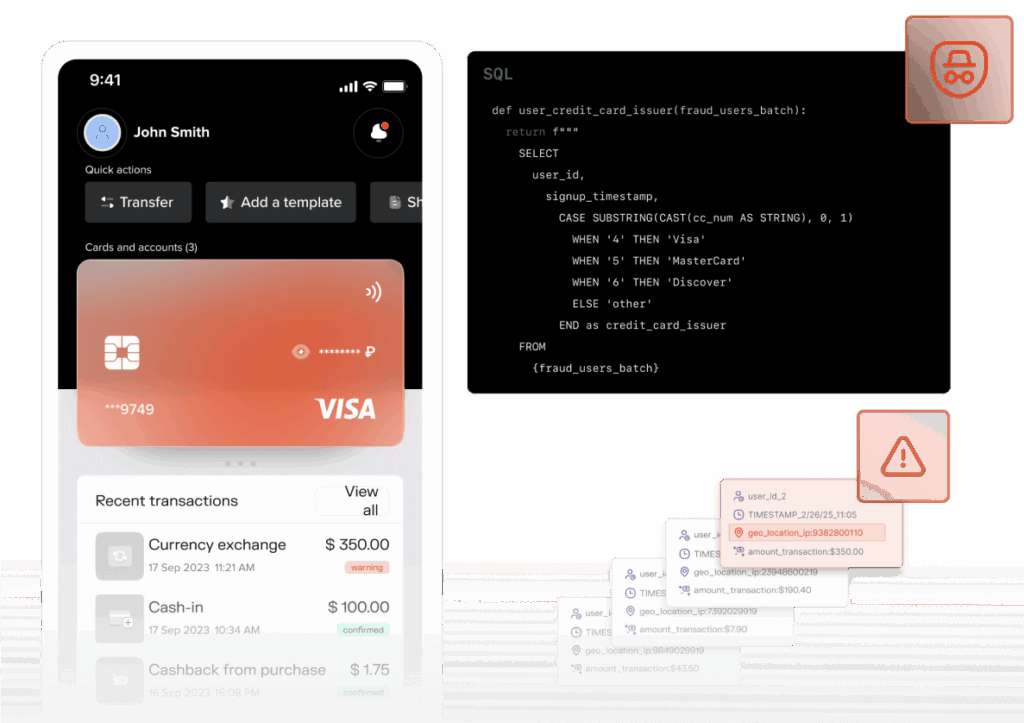 Real Time Fraud Detection Solution Tecton